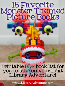 15 Favorite Monster Themed Picture Books {With Printable List}
